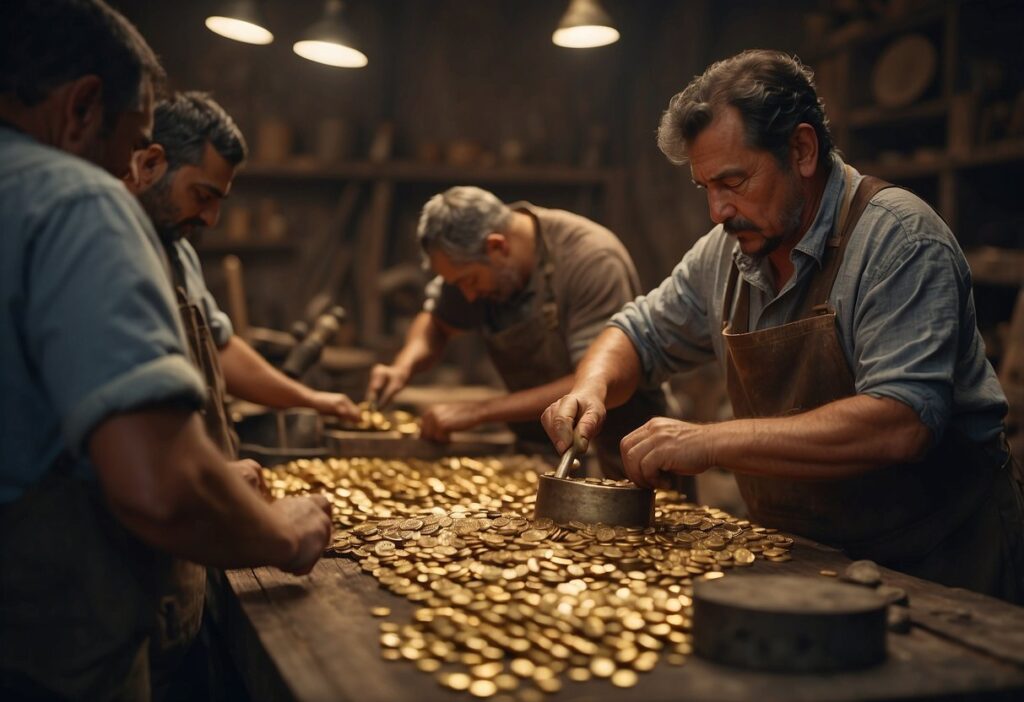 The History of Gold Coins in Currency | TCBG